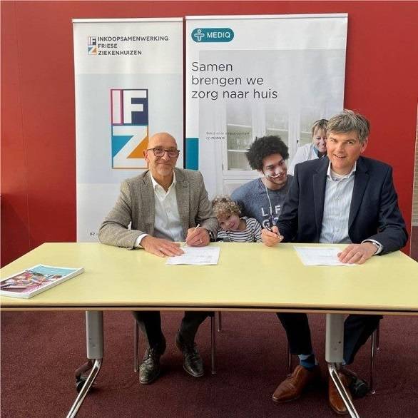 IFZ gaat partnership aan met Mediq | Mediq